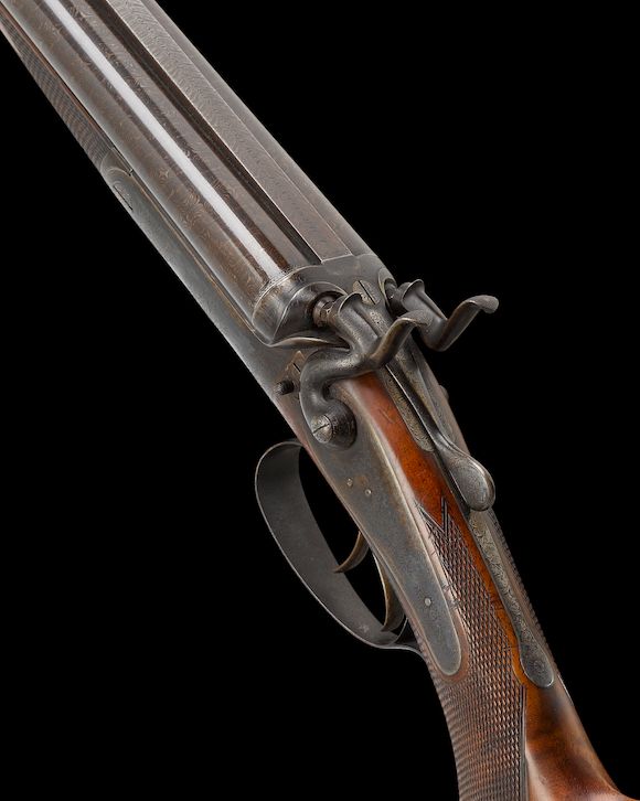 Bonhams : A fine Purdey patent .500 (3in. Black Powder Express) hammer ...