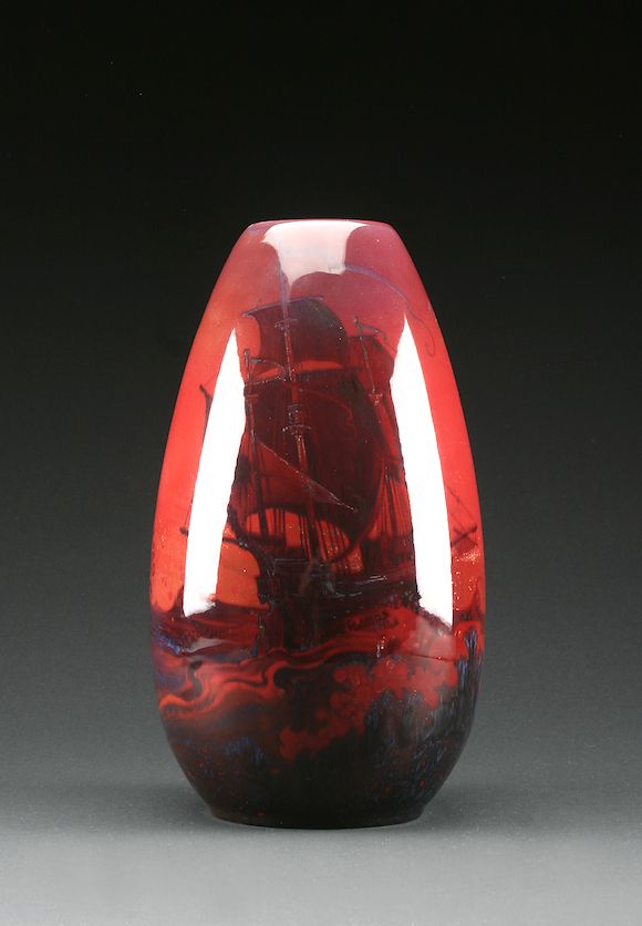 Bonhams : Sung Wares A good Royal Doulton 'Sung' vase by Charles Noke ...