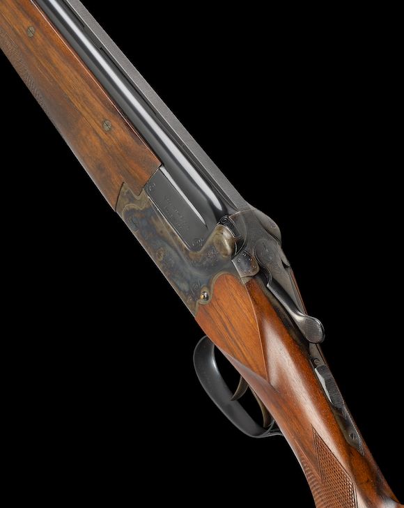Bonhams : A 12-bore 'Model 200E' over-and-under ejector gun by Gebr ...