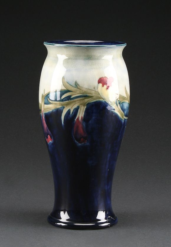 Bonhams : A Moorcoft 'Crocus' vase