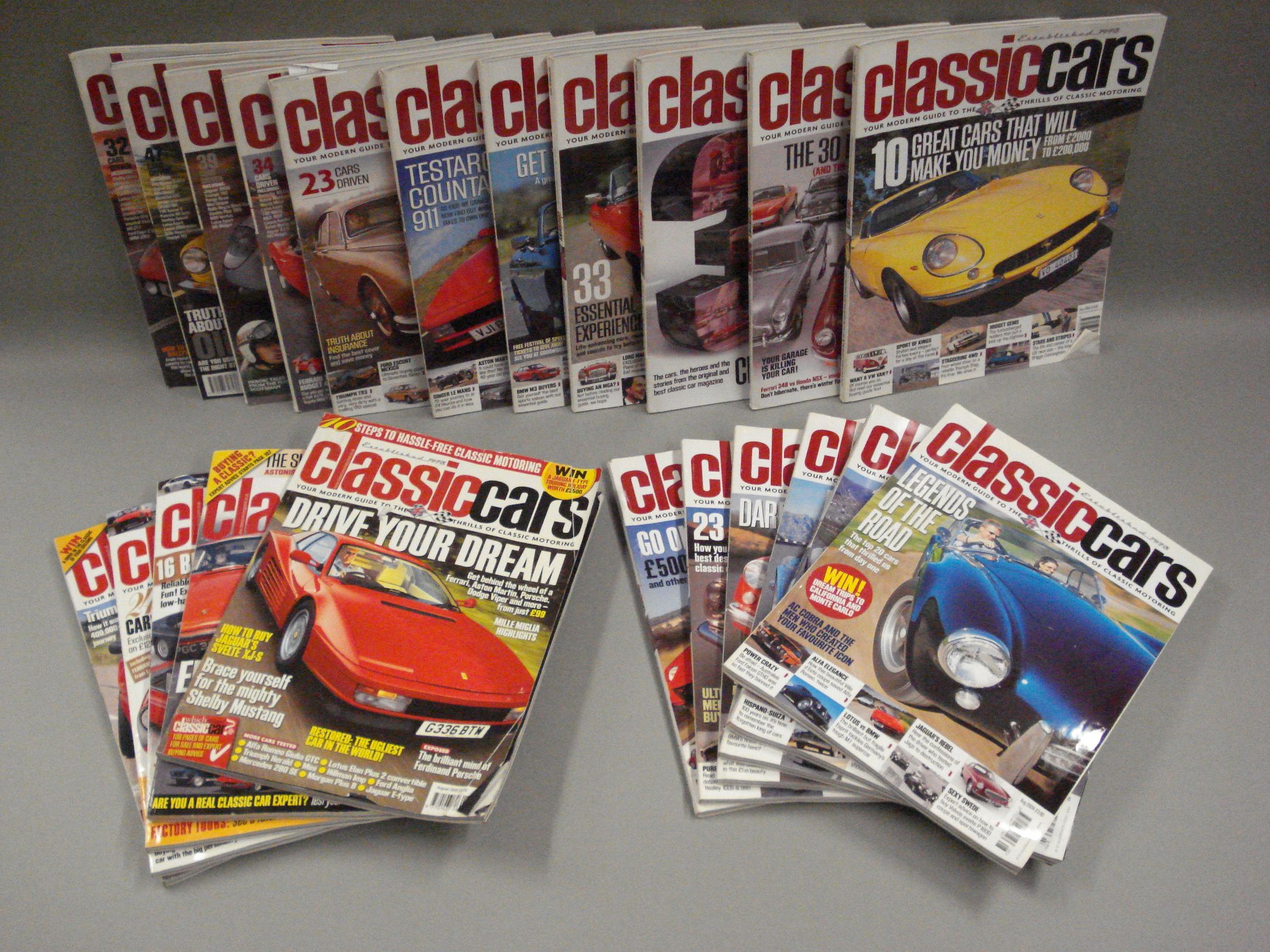 Bonhams Cars : A large quantity of loose modern classic car magazines ...