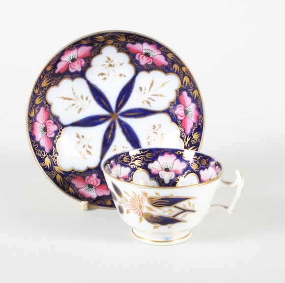 Bonhams : A New Hall cup and saucer