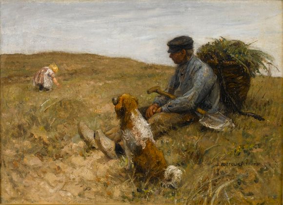 Bonhams : Jan Zoetelief Tromp (Dutch, 1872-1947) Over the hill