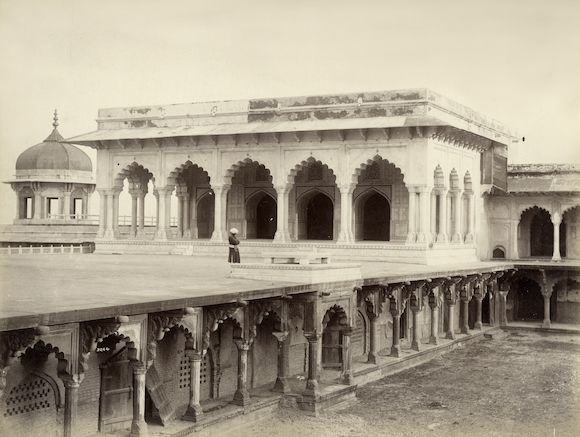 Bonhams : DAYAL (LALA DEEN) Two views at Agra, one by Dayal, 1870s