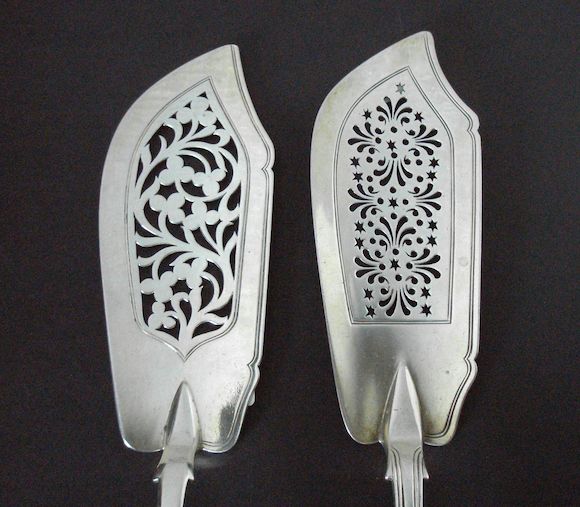 Bonhams : A Victorian silver King's pattern fish slice, by William ...