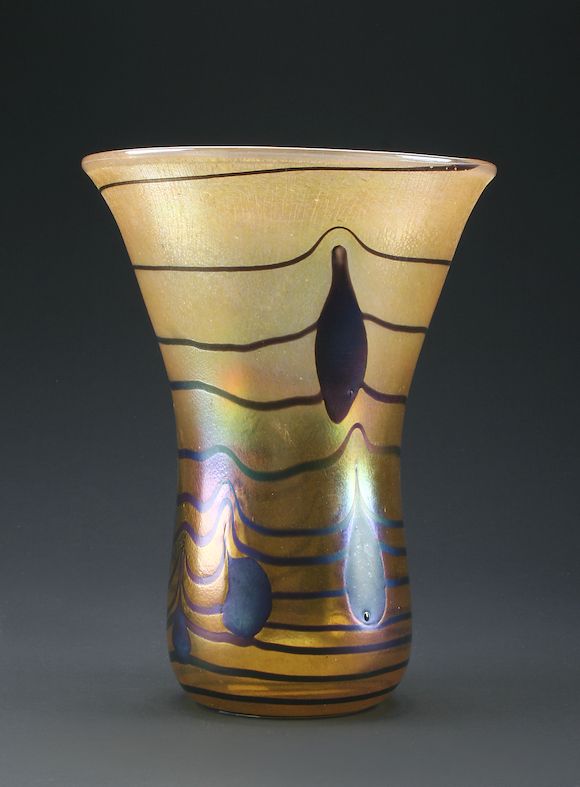 Bonhams : A John Ditchfield Glasform vase