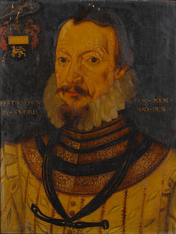 Bonhams : Circle of Sir William Segar (England 1580-1633) Portrait of a ...