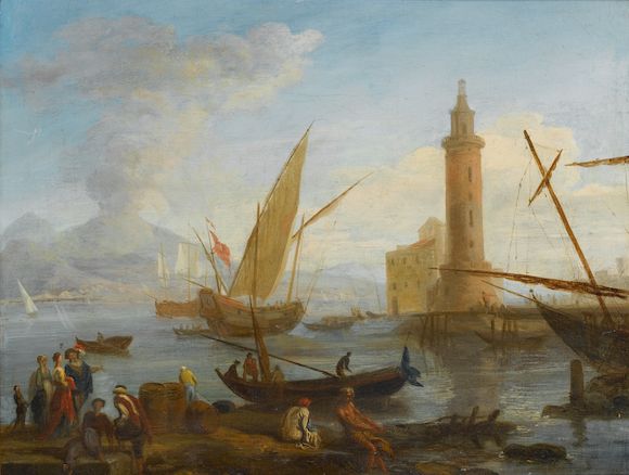 Bonhams : Attributed to Adrien Manglard (Lyon 1695-1760 Rome) A ...