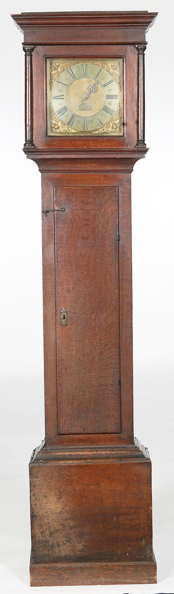Bonhams : A Georgian oak longcase clock Nichols Oundle