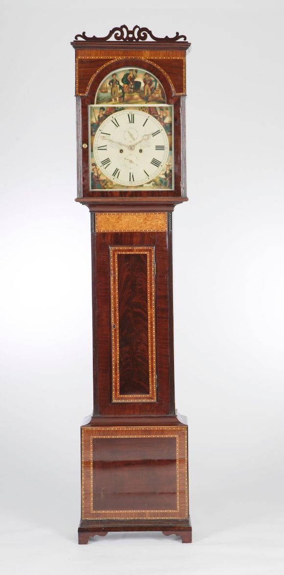 Bonhams : A 19th century longcase clock D C Alexander, Barrhead