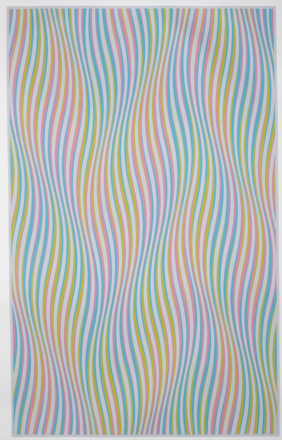 Bonhams : Bridget Riley (British, born 1931) 'Elapse', 1982 (Schubert ...