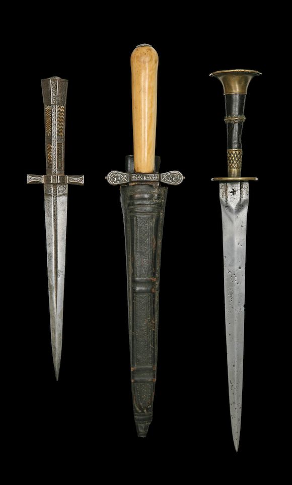 Bonhams : A Dagger In German Mid-16th Century Style