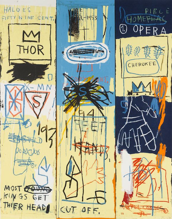 Bonhams : Jean-Michel Basquiat (American, 1960-1988) 'Untitled (Charles ...