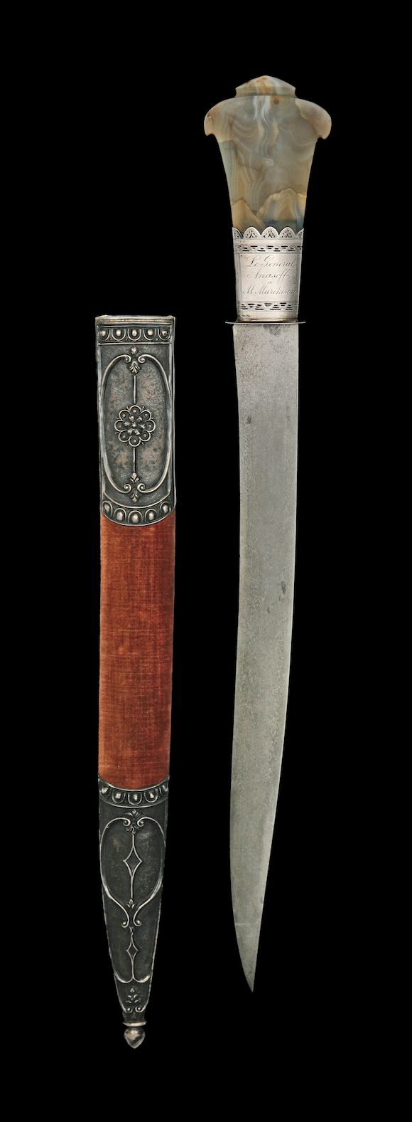 Bonhams : An Historic Russian Dagger Presented By Paval Anosoff ...