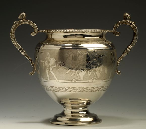 Bonhams : A Victorian sugar bowl by RM&EH, London 1871