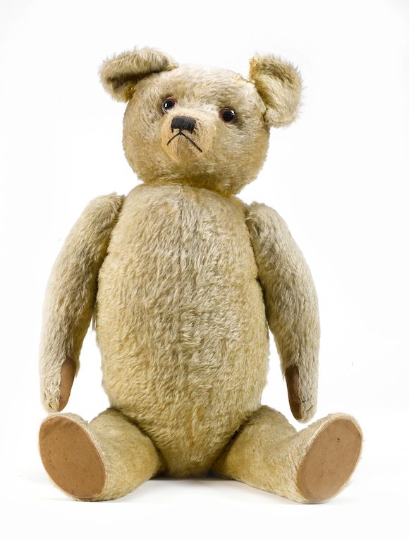 Bonhams : Large Merrythought Teddy bear, English 1920's