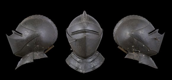 Bonhams : A Very Fine French Close-Helmet