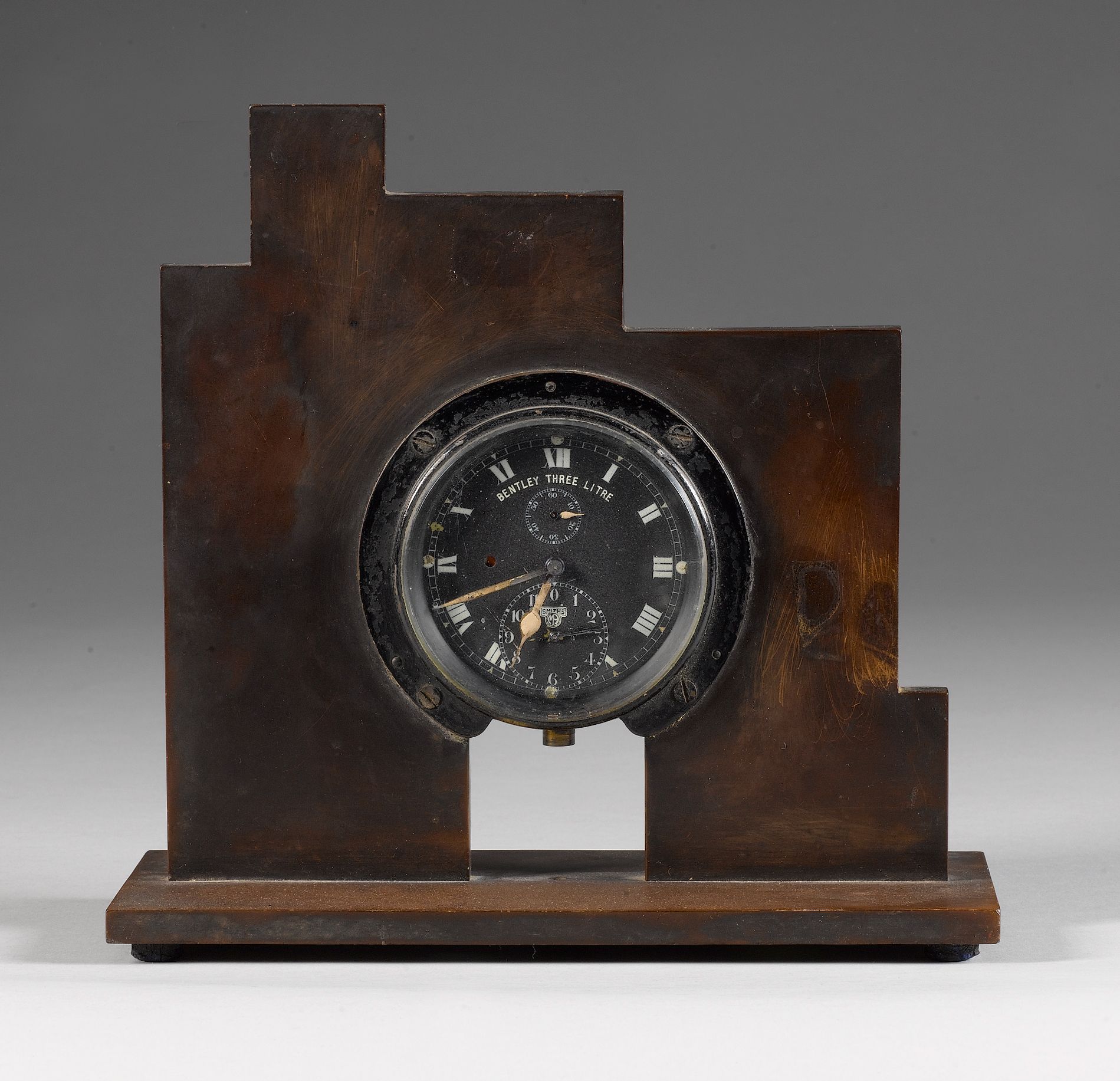 Bonhams Cars : A Bentley Three Litre car clock by Smiths,