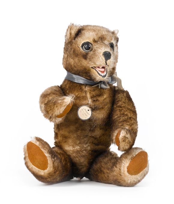 Bonhams : Rare boxed 'Peter' Teddy bear, German circa 1925