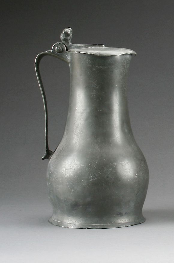 Bonhams : A pot capacity Jersey type measure