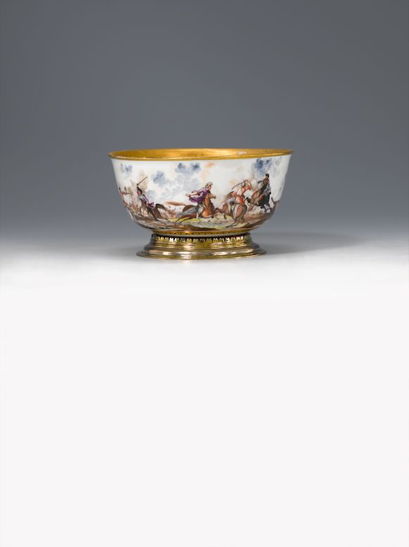 Bonhams : A Meissen slop bowl circa 1735-40