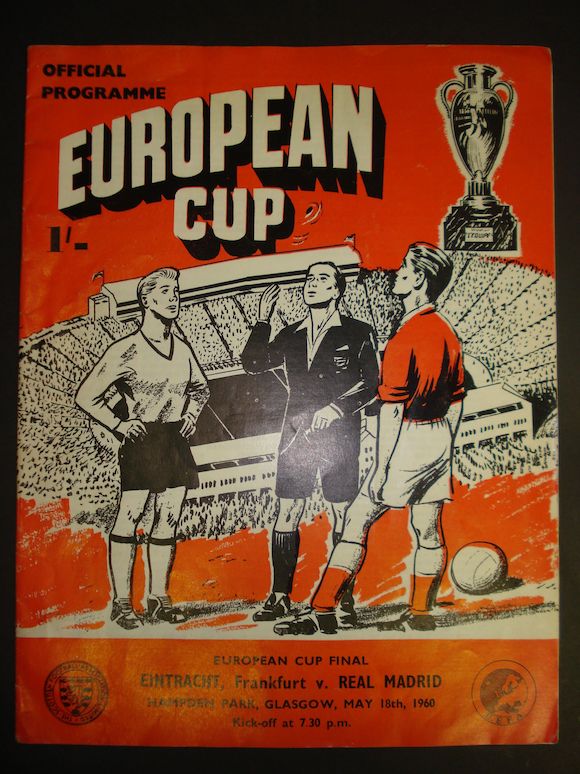 Bonhams : 1960 European Cup Final programme