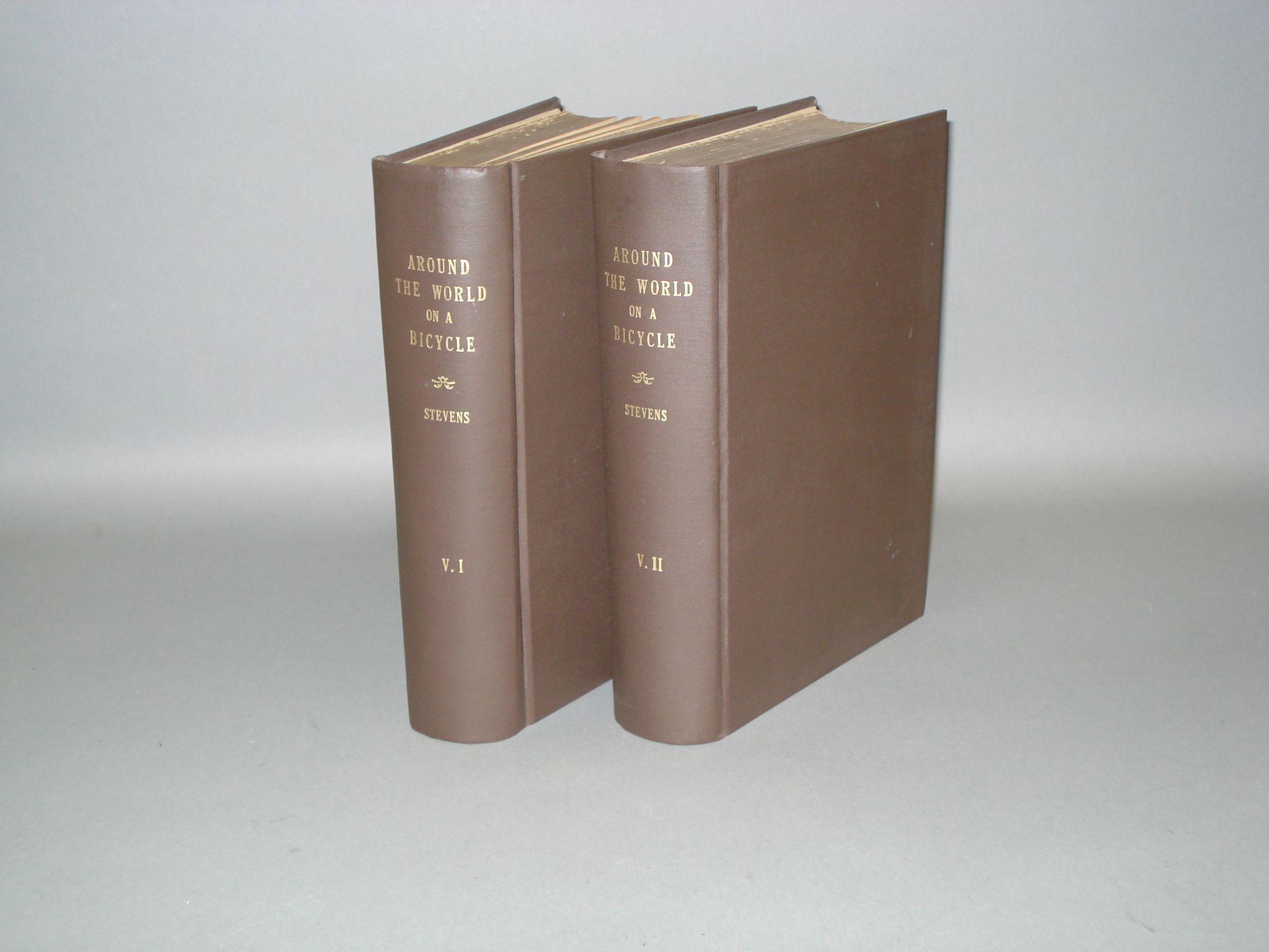 Bonhams Cars : Thomas Stevens: Around the World on a Bicycle, volumes I ...