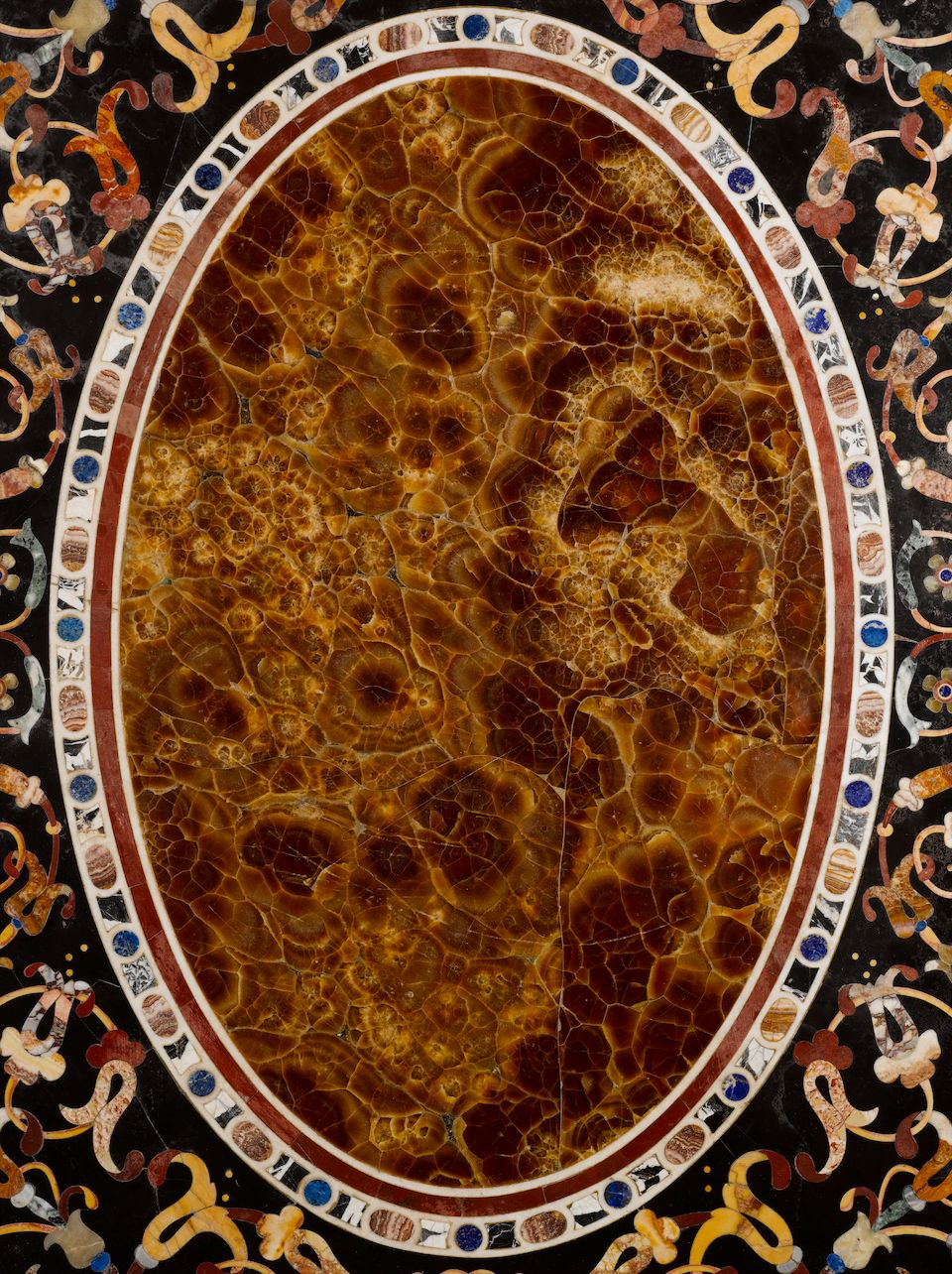 Bonhams : An important and large Roman early 17th century pietre dure ...