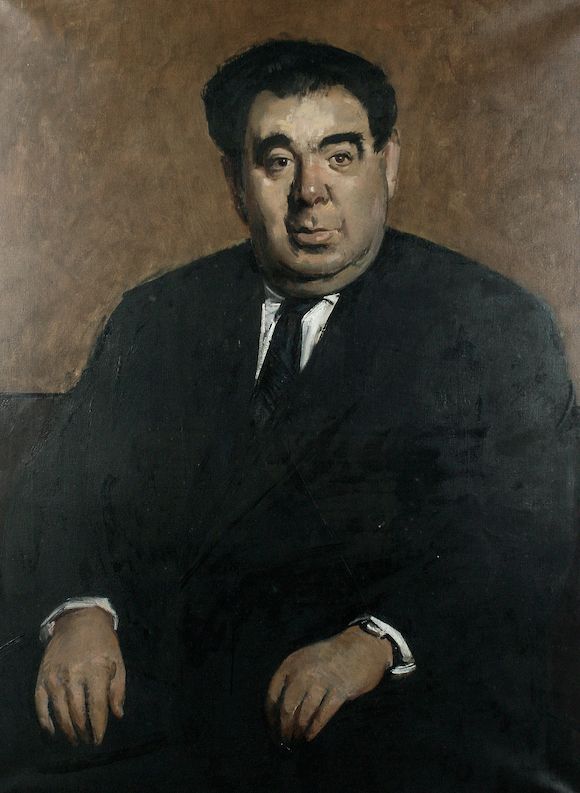 Bonhams : Ruskin Spear R.A. (British, 1911-1990) Portrait of Lord ...