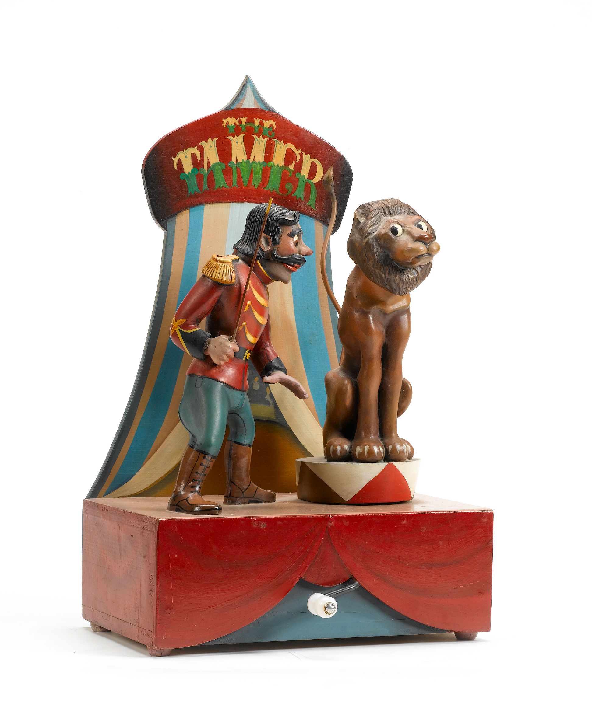 Bonhams : 'The Lion Tamer' - hand operated automaton by Frank Nelson ...