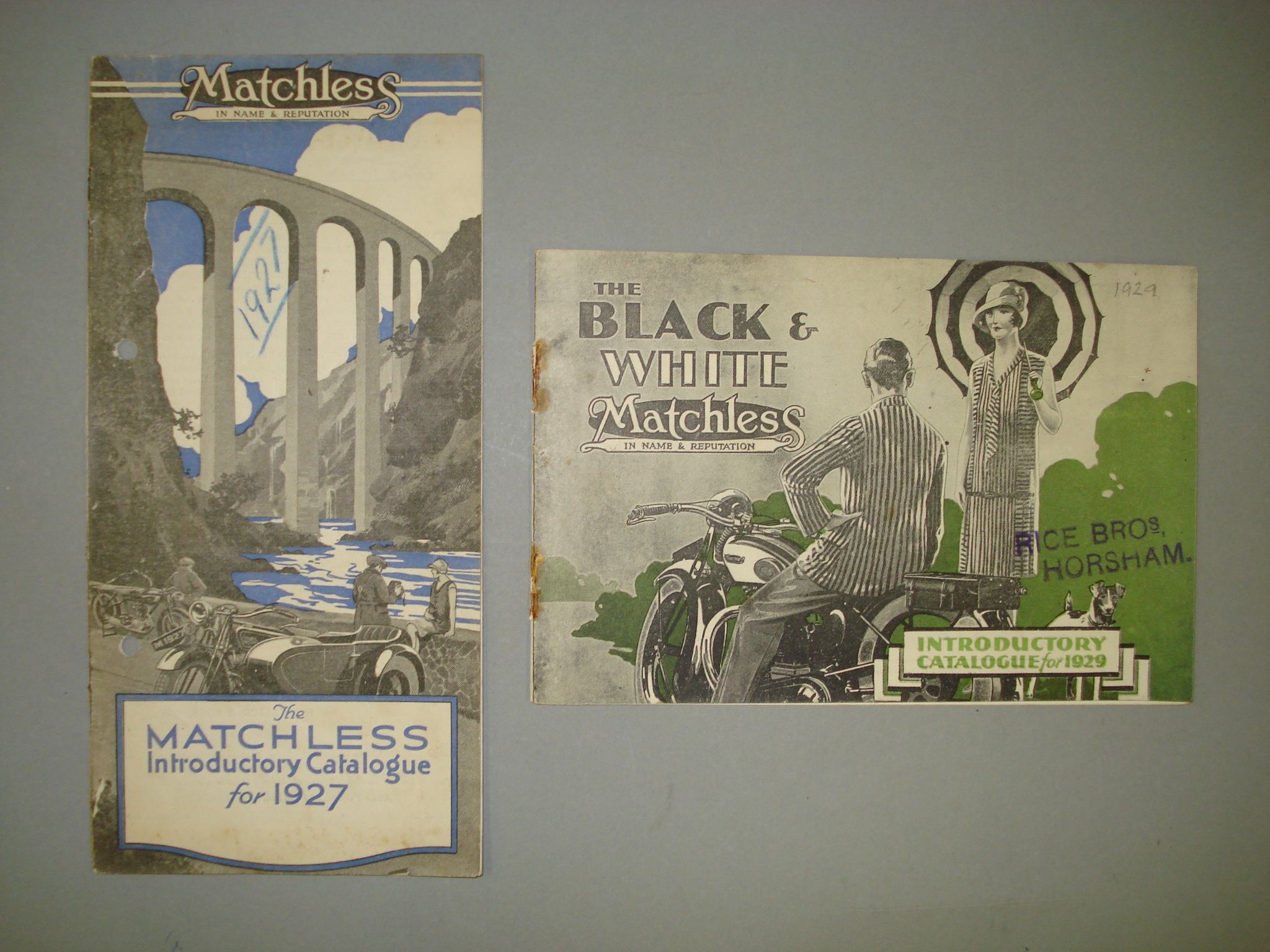 Bonhams Cars : Matchless range brochures dating from the 1920s,
