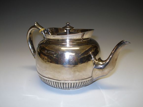 Bonhams : A Victorian silver teapot by Samuel Fenton & Alfred John ...