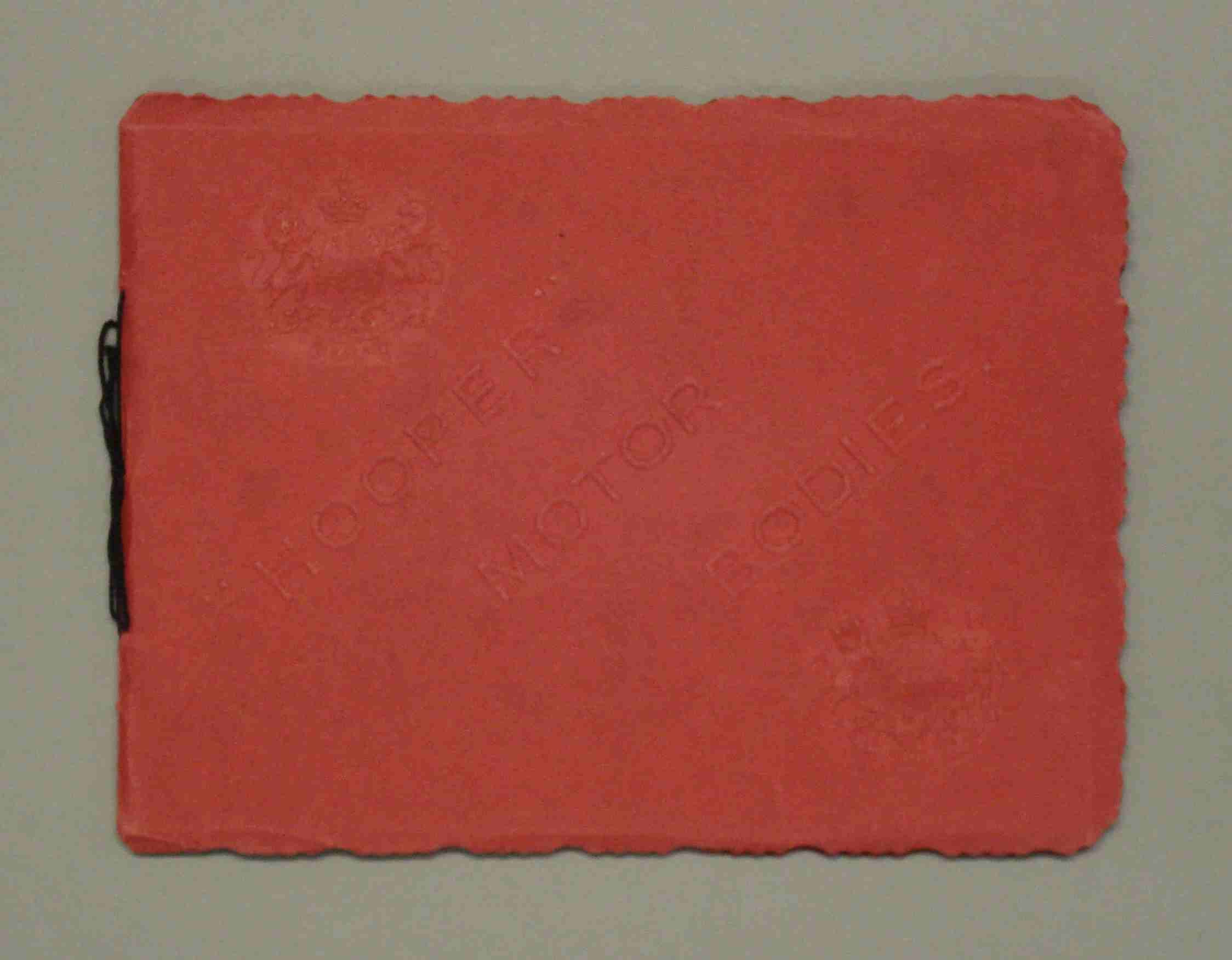 Bonhams Cars : An early Hooper Motor Bodies catalogue,