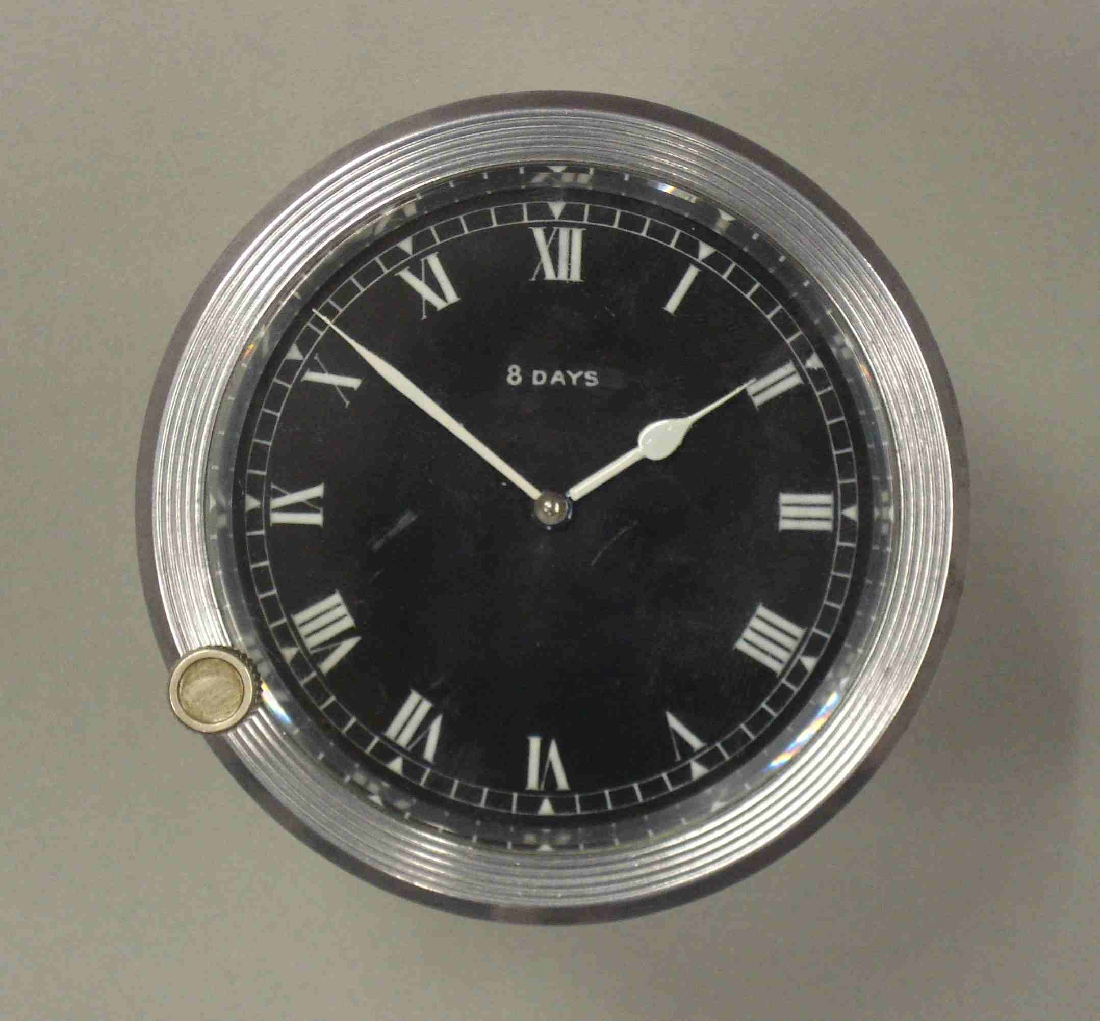 Bonhams Cars : A vintage 8-day car clock,
