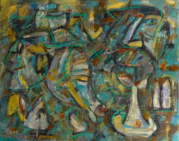 Bonhams : Valentin Vorobiev (Russian, born 1938) 'Taurus'