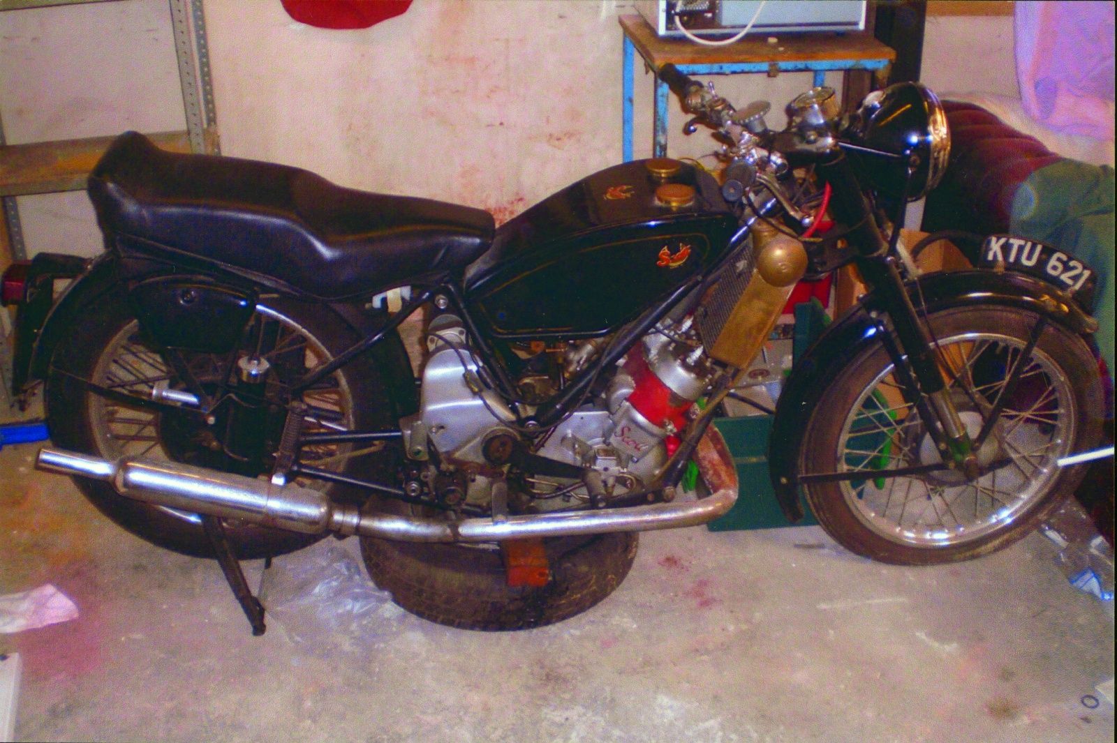 Bonhams Cars : 1948 Scott 596cc Flying Squirrel Frame no. 5065 Engine ...