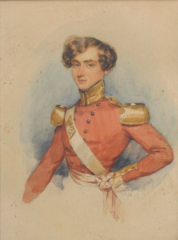 Bonhams : François Théodore Rochard (French, 1798-1858) Captain Robert ...