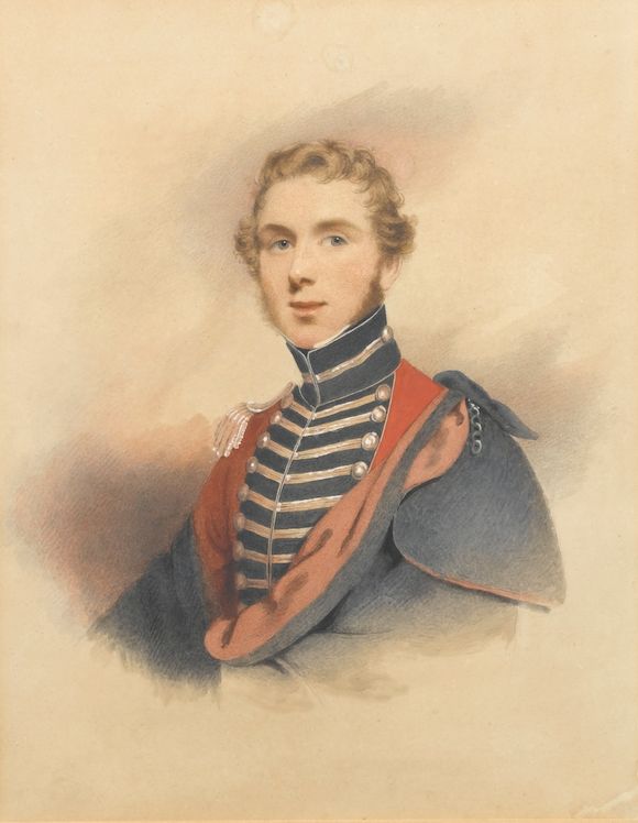 Bonhams : François Théodore Rochard (French, 1798-1858) A Staff Officer ...