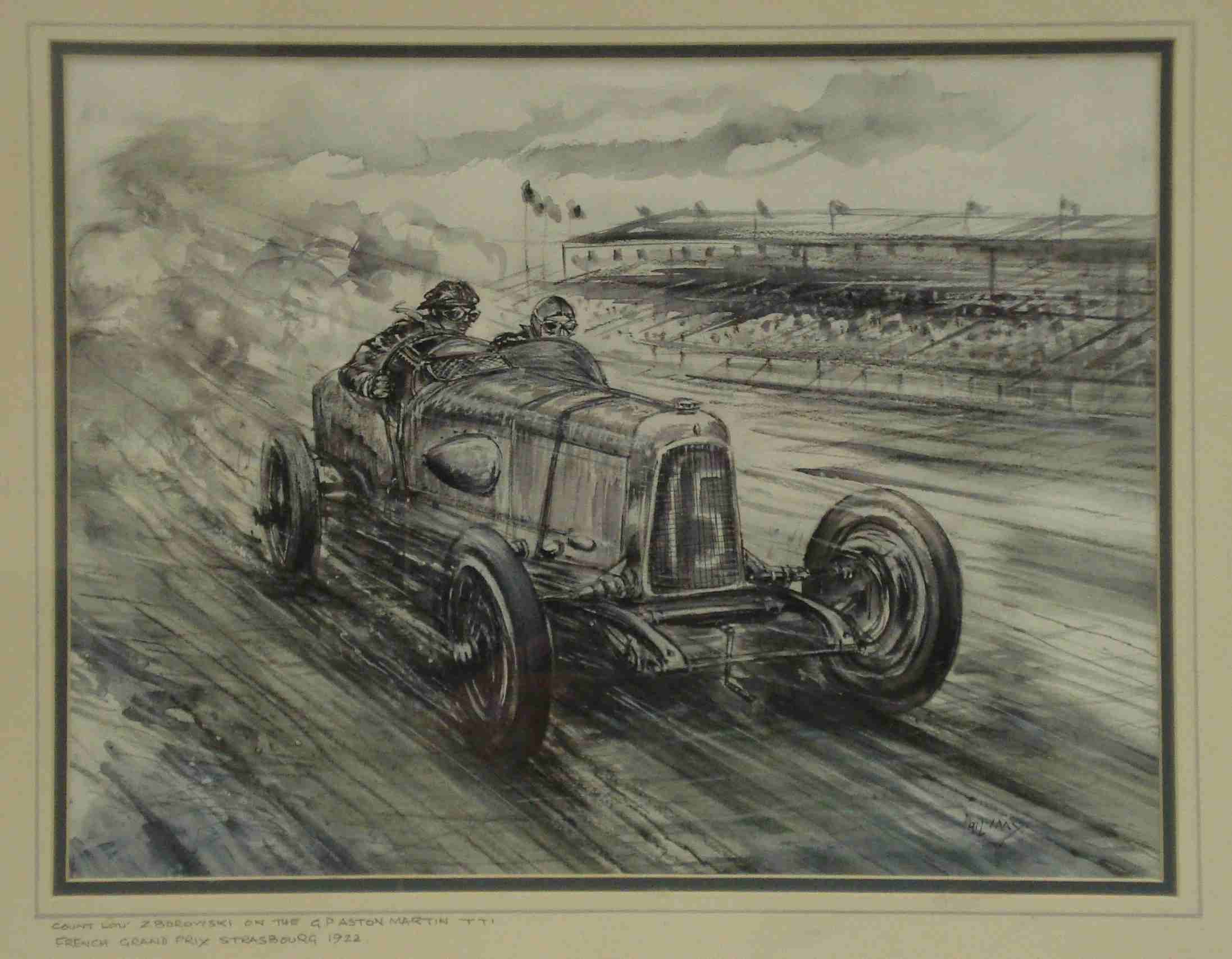 Bonhams Cars : Phil May, 'Astin Martin French Grand Prix 1922',