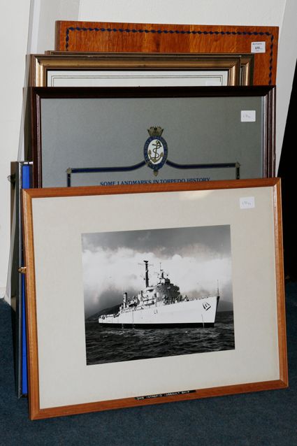 Bonhams : A collection of Naval name boards 6