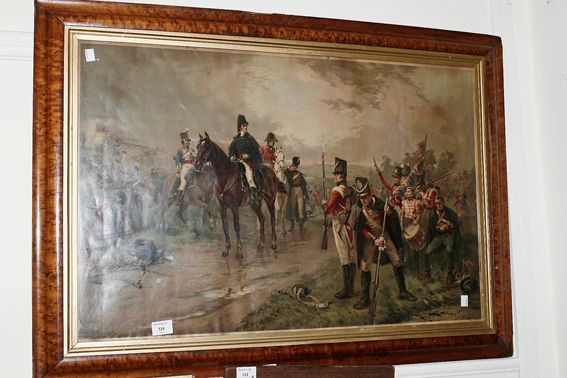 Bonhams : After R Hillingford Wellington at Waterloo coloured ...