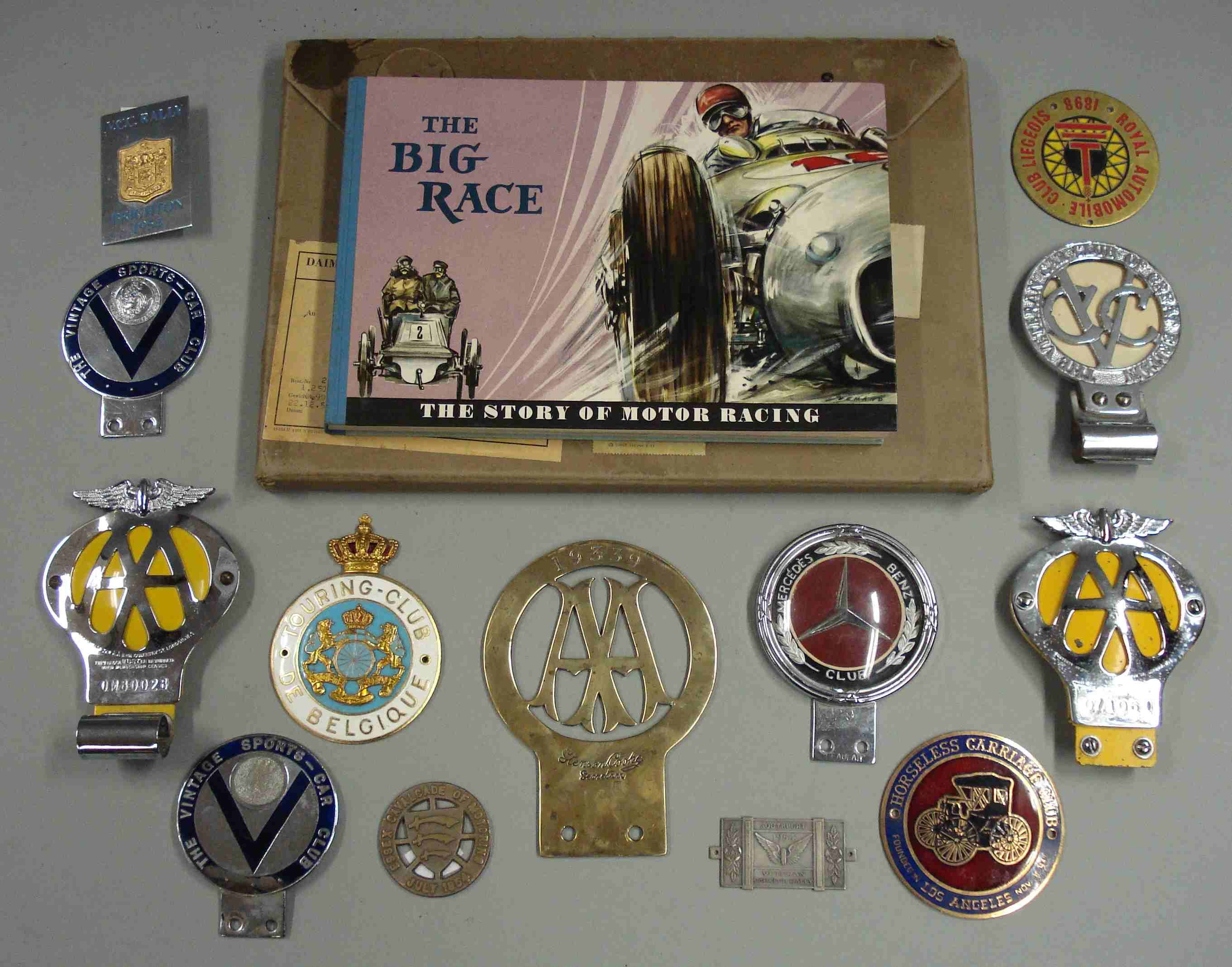 Bonhams Cars : An AA Stenson Cooke badge,