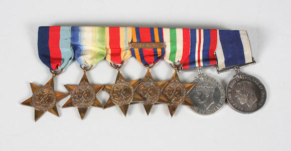 Bonhams Wwii Group Of Seven To J 100959 A J Graham Ls Hms Effingham