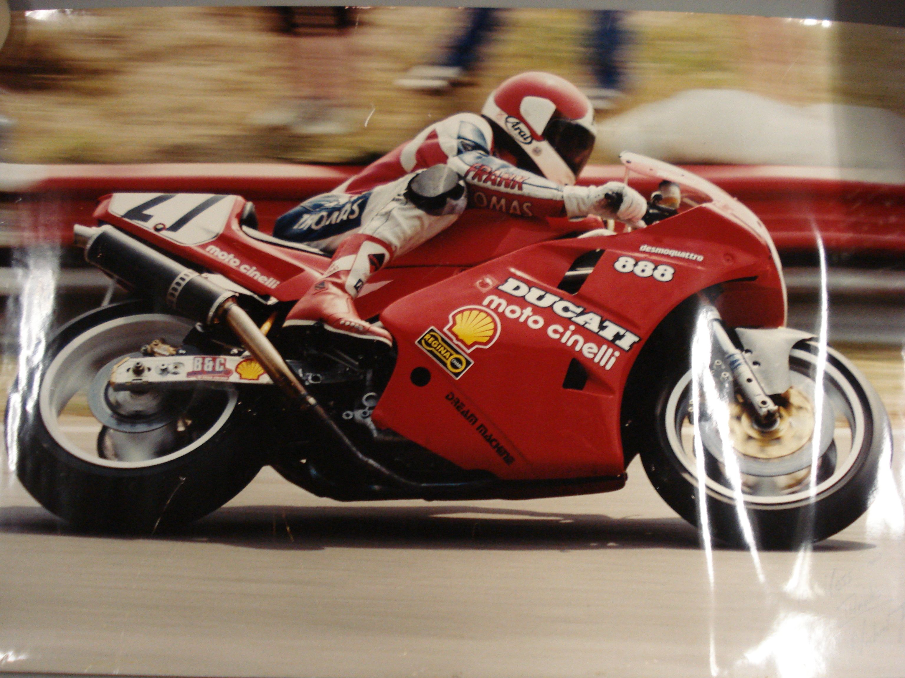 Bonhams Cars : A signed photographic poster of Michael Rutter,