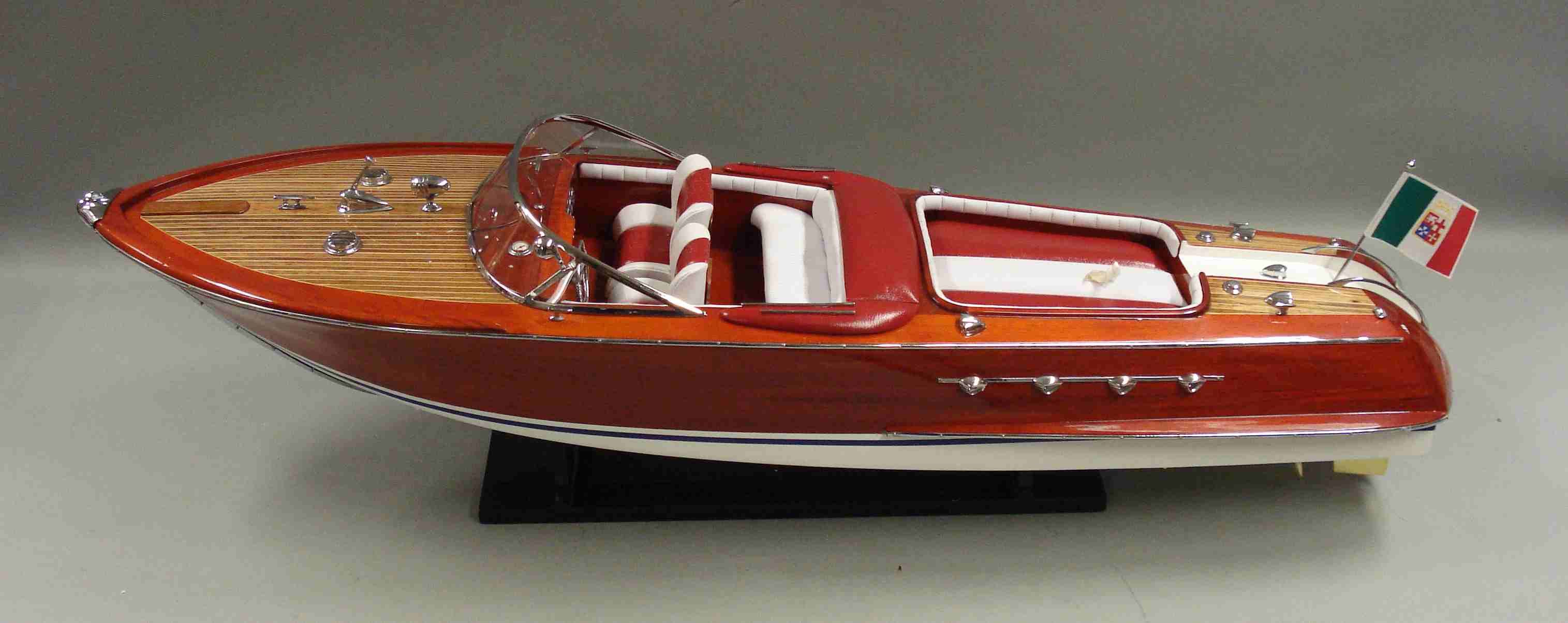 Bonhams Cars : A handbuilt 1:10 scale model of a RIVA Aquarama ...