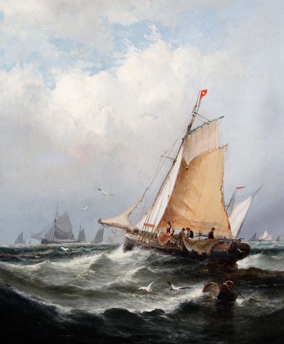 Bonhams : Circle of William Callow, RWS (British, 1812-1908) Fishing ...