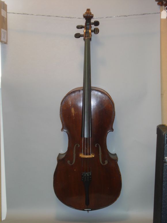 Bonhams : A Saxon Cello circa 1880