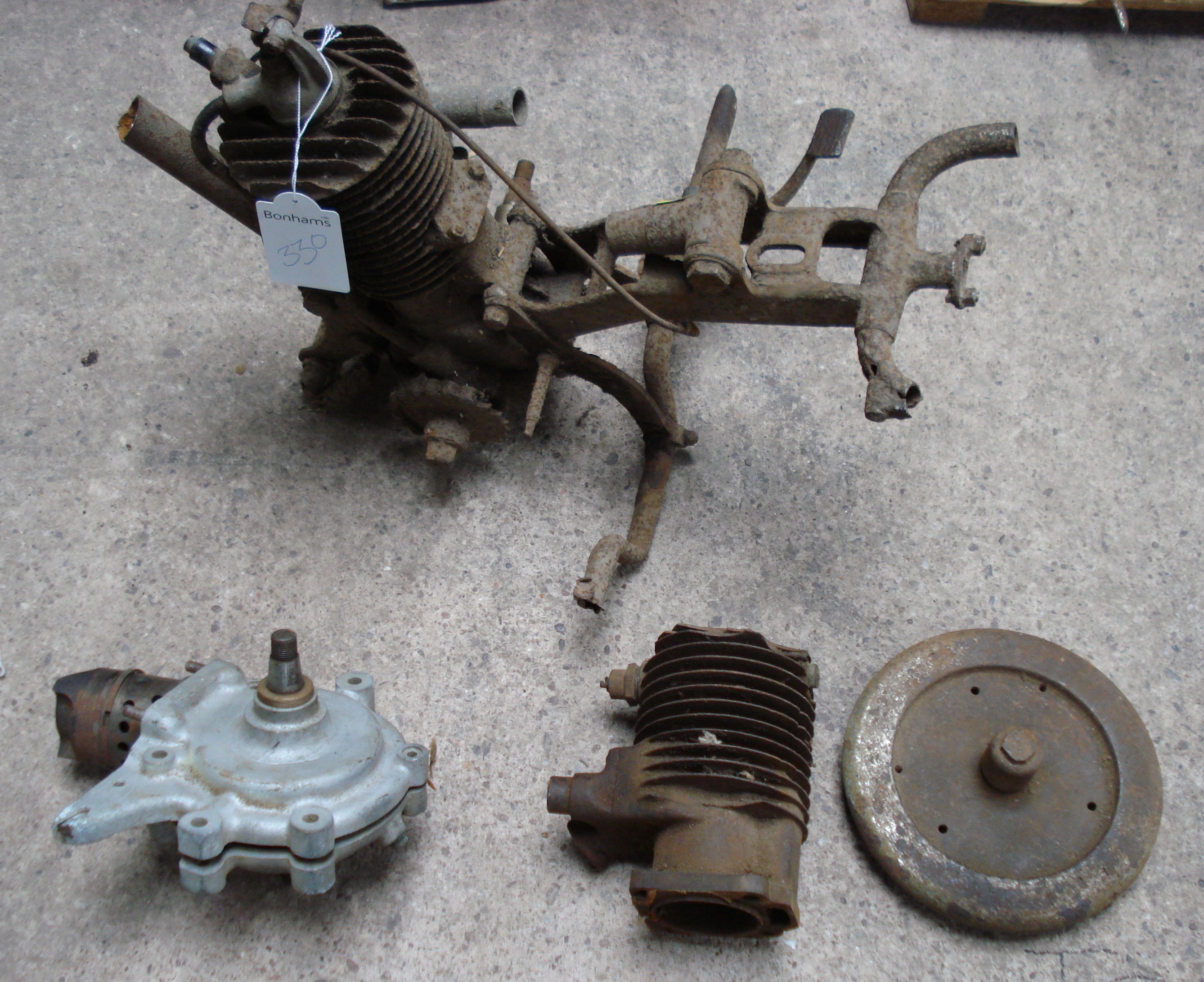 Bonhams Cars : c.1920 two-stroke engine units,