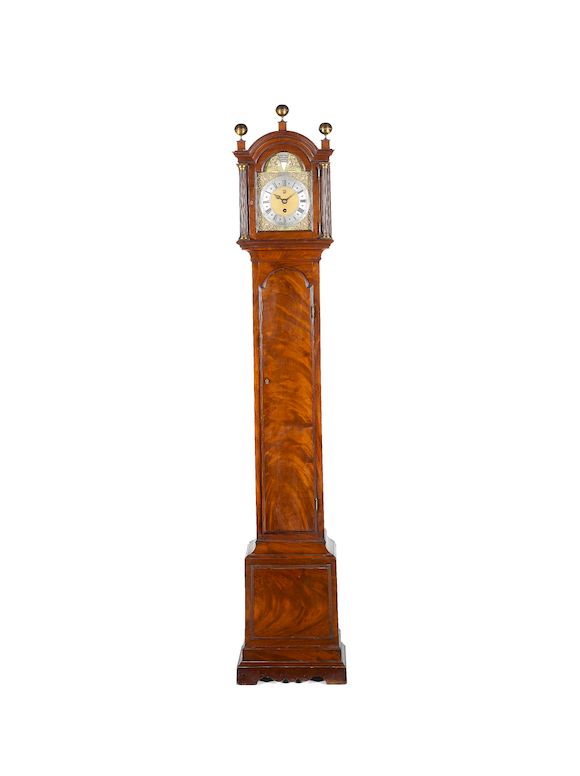 Bonhams : An historically important longcase clock of one year duration ...