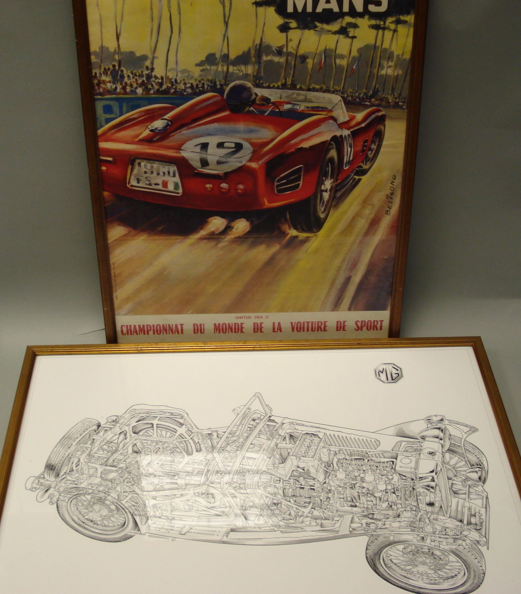 Bonhams Cars : Six motoring posters,